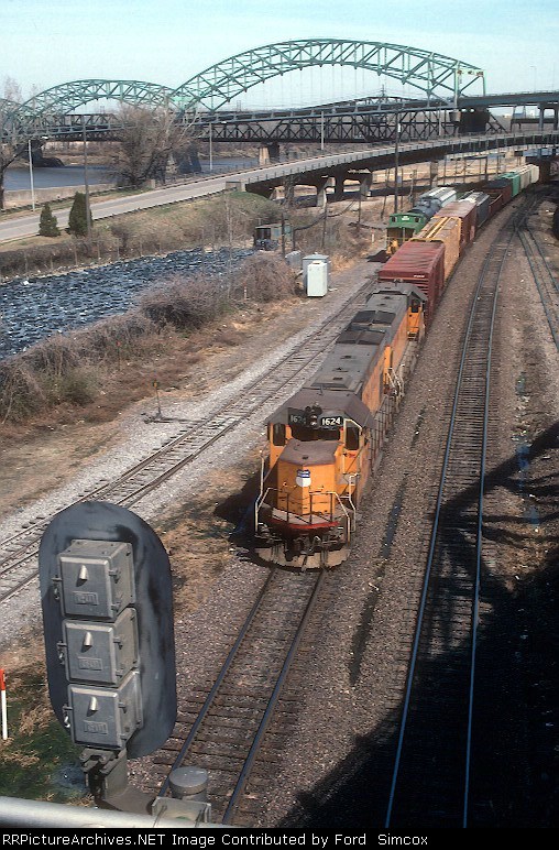 UP 1624 @ The Gooseneck 1989